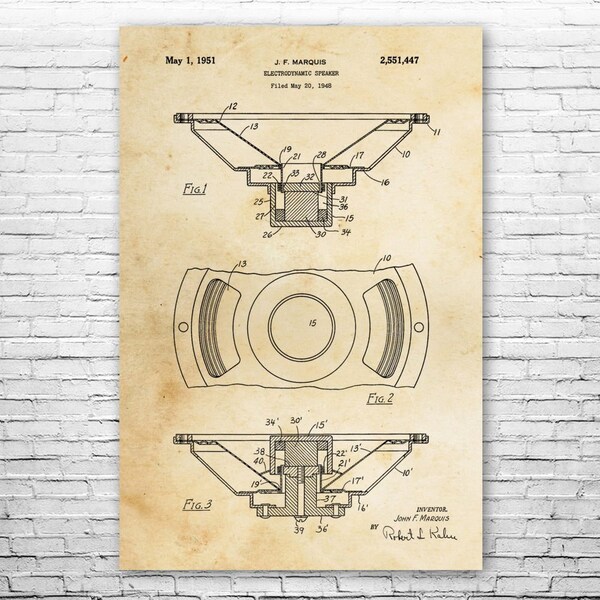 Speaker Wall Art - Etsy