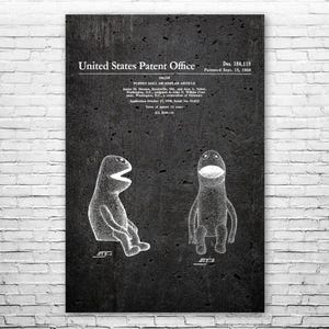 Wilkins Puppet Poster Print, Puppeteer Gift, Puppet Design, Puppet Wall ...