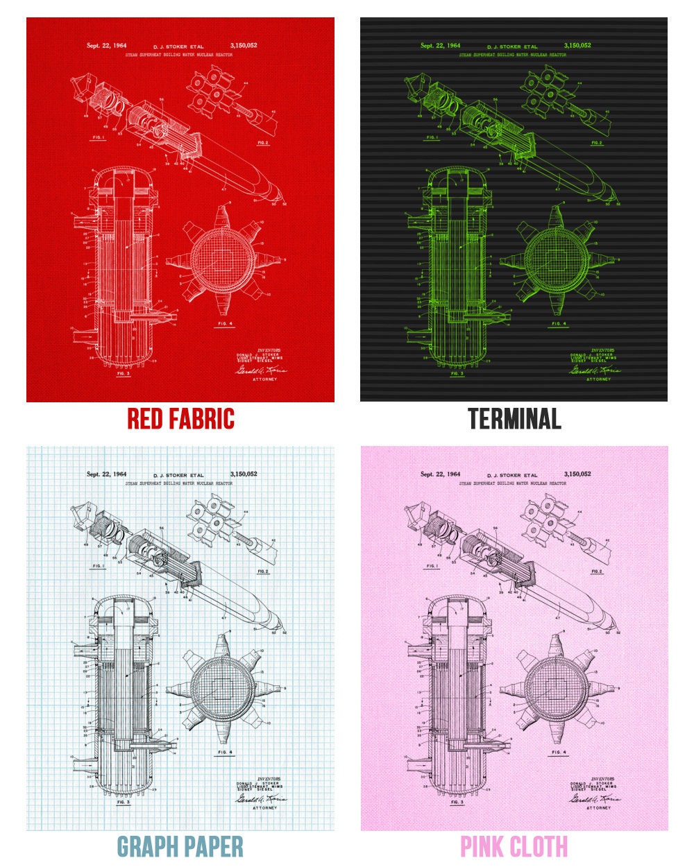 Superheated Steam Nuclear Reactor Poster Print Power Plant | Etsy
