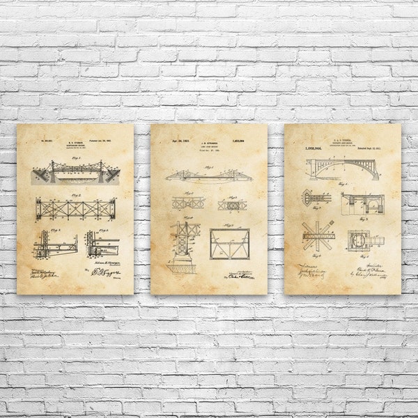 Bridge Blueprint - Etsy