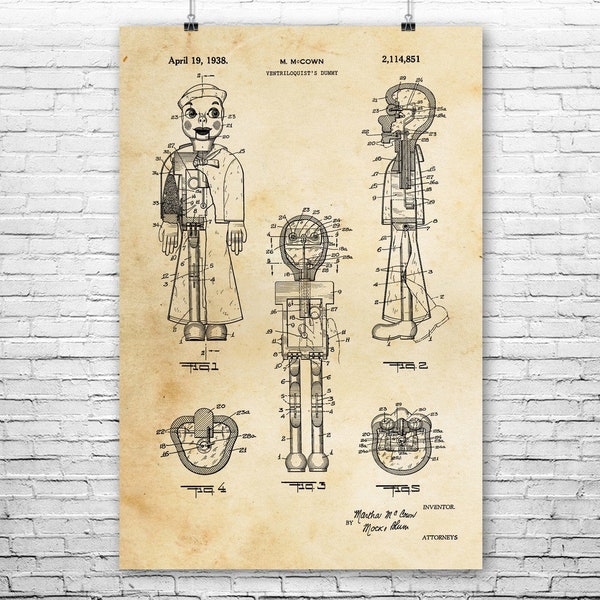 Ventriloquist Dummy - Etsy