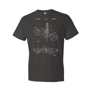Offshore Drilling Rig Shirt, Roughneck Gift, Oil Rig Blueprint, Oil ...