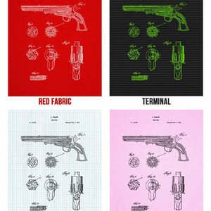 Old West Revolver Poster Print Western Decor Gun Collector | Etsy