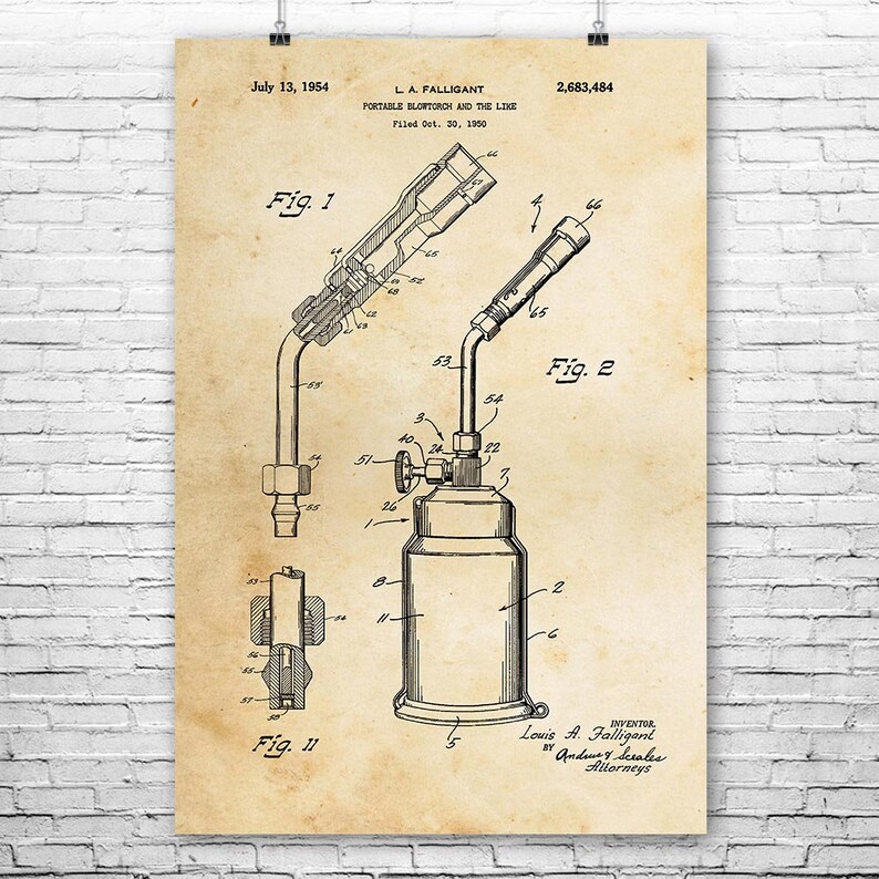 Blow Torch Poster Print Metal Worker Welder Gift Welding - Etsy