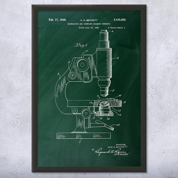 Microscope Art - Etsy