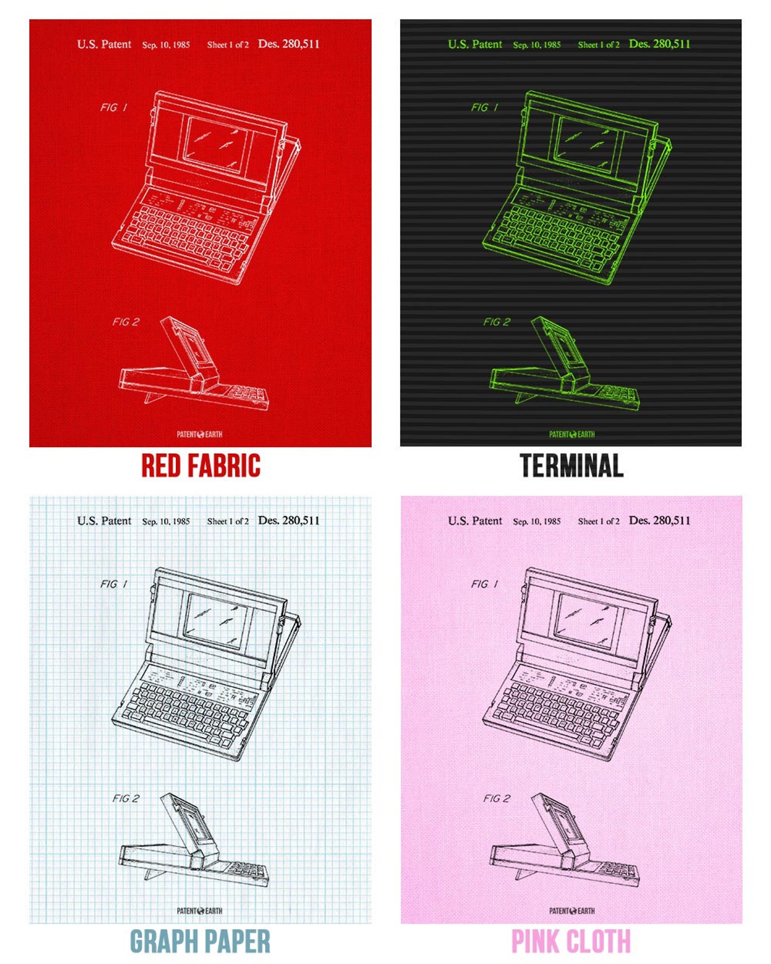 Framed Laptop Computer Wall Art Print Repair Shop Art - Etsy