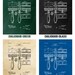Shaving Razor Posters Set of 3 Shaving Gift Safety Razor - Etsy