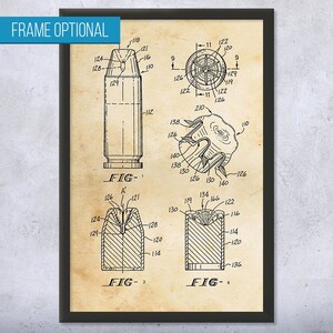 Hollow Point Bullet Poster Print Ballistics Analyst | Etsy
