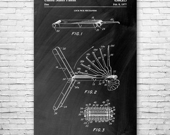 Lock Pick Set - Etsy