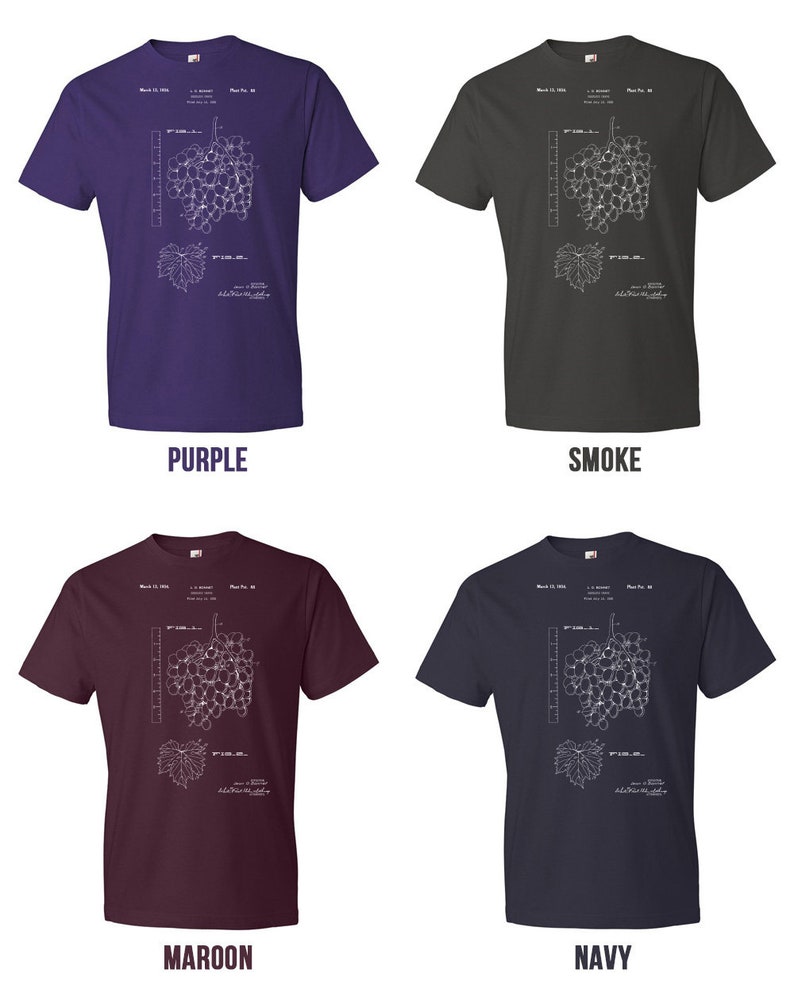 Seedless Grapes Shirt Grape Vine Tee Winemaker Gift | Etsy