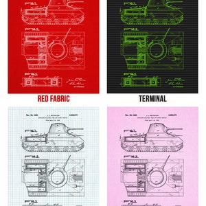 Framed WW2 Tank Wall Art Print World War 2 Art Tank - Etsy