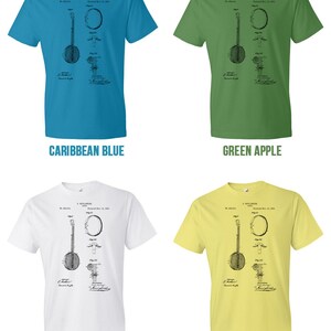 Banjo Shirt Musician Gift Folk Music Tee Banjo Player Gift - Etsy