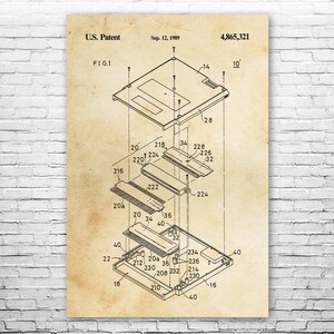NES Game Cartridge Poster Print, Arcade Wall Art, Game Collector Gift ...