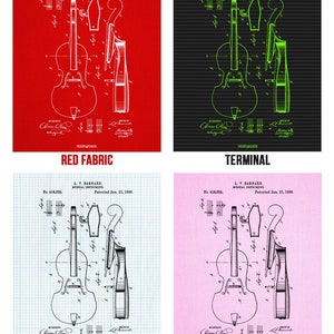 Framed Cello Wall Art Print Cello Blueprint Musician Gift - Etsy