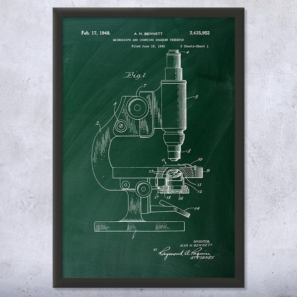 Microscope Art - Etsy