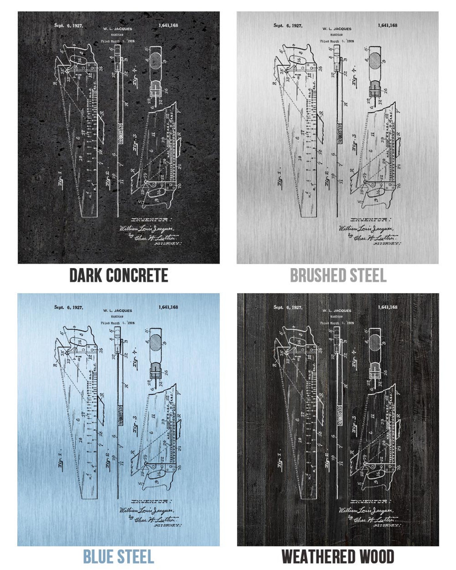 Woodworking Workshop Posters Set of 3 Craftsman Handyman - Etsy