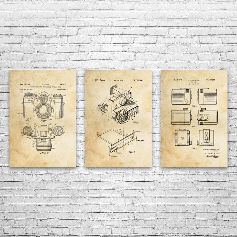 Camera Poster - Etsy