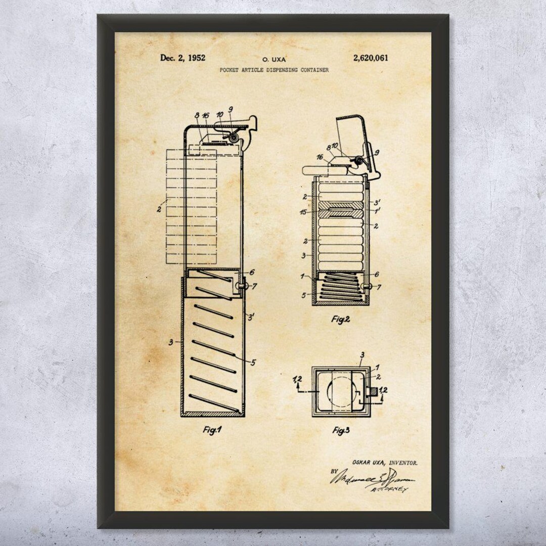 Candy Dispenser Patent Art Print: Gift Shop Art, Playroom Art - Etsy