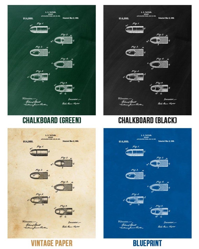 Bullet Poster Print Gun Club Decor Ballistics Analyst - Etsy