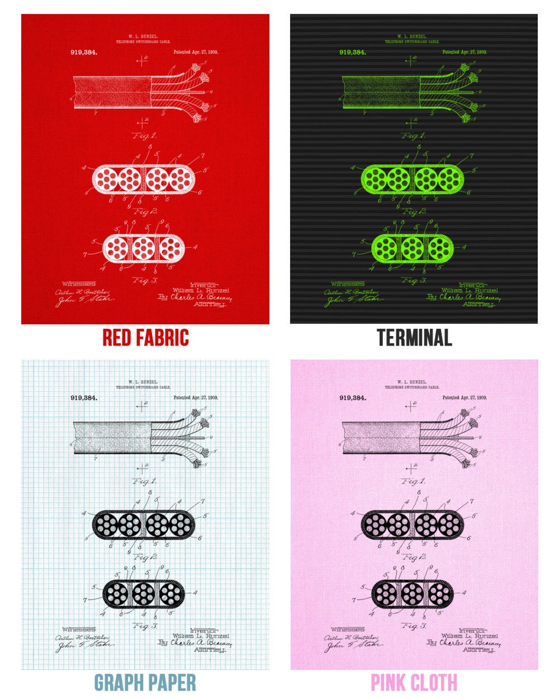 Telephone Switchboard Cable Poster Print Telecom Wall Art - Etsy