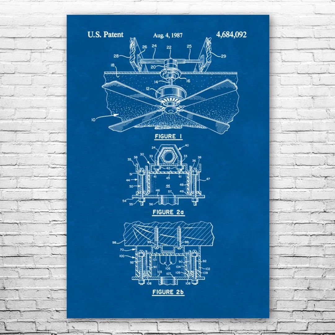 Ceiling Fan Poster Print Home Builder Gift Hardware Store - Etsy