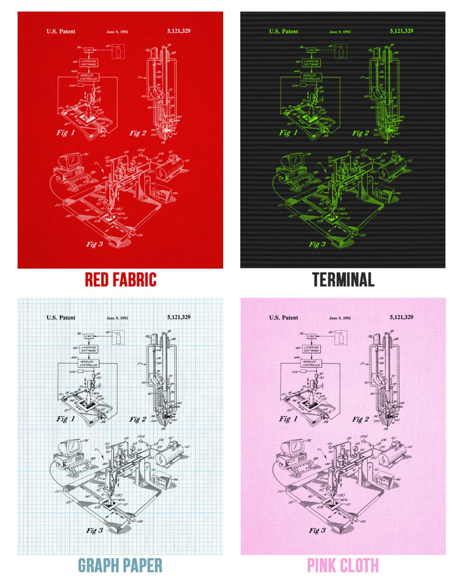 3D Printer Poster Print CAD Designer Engineer Gift - Etsy