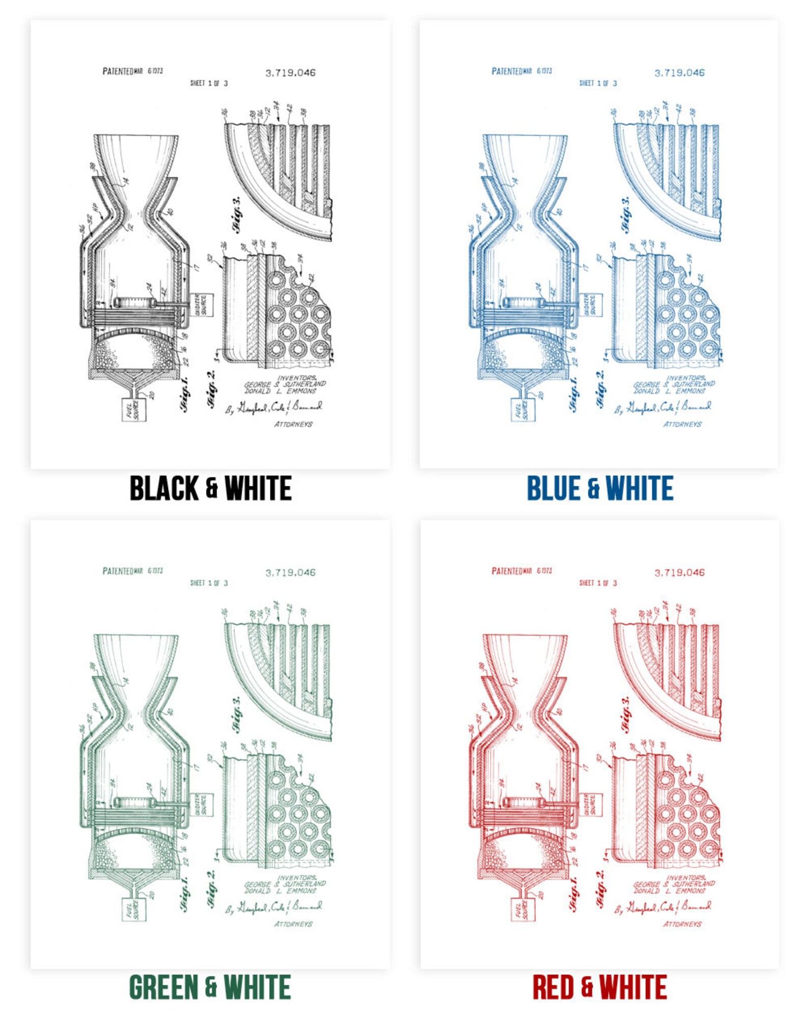 Rocket Engine Cooling System Poster Print Science Teacher - Etsy