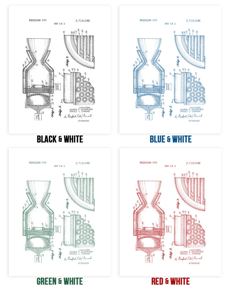 Rocket Engine Cooling System Poster Print Science Teacher - Etsy