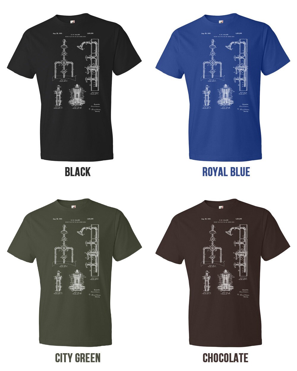 Shower Faucet Valves Shirt Plumber Gift Restroom Apparel - Etsy UK