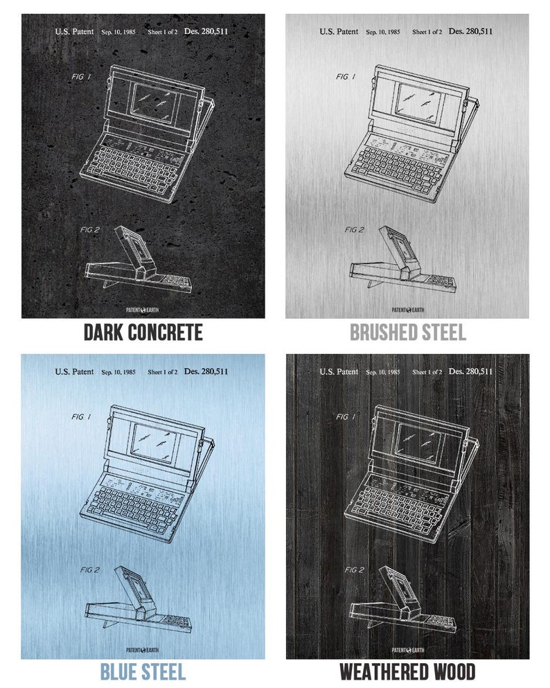 Framed Laptop Computer Wall Art Print Repair Shop Art - Etsy