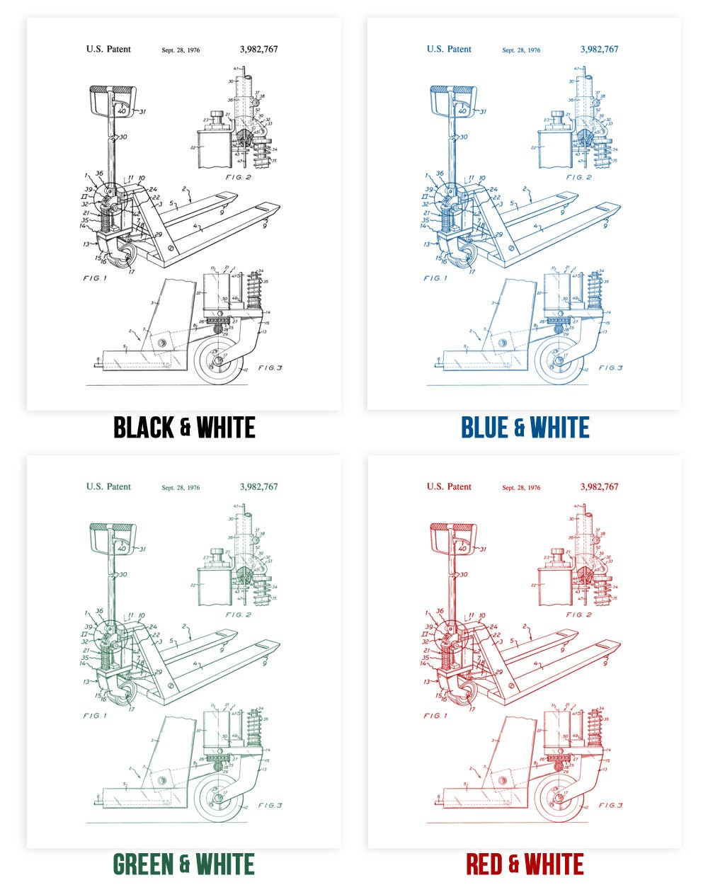 Pallet Jack Poster Print Warehouse Worker Supervisor Gift | Etsy