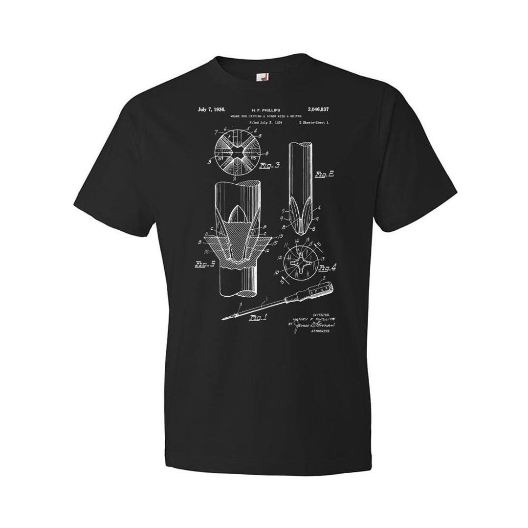 Phillips Head Screwdriver Shirt, Woodworking Tee, Handyman Gift ...