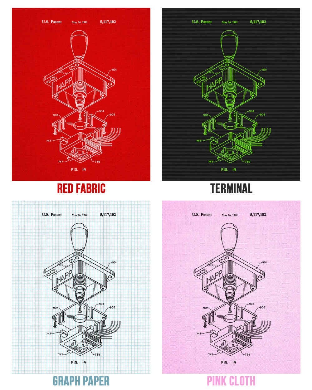 Arcade Game Joystick Poster Print Video Game Art Game | Etsy