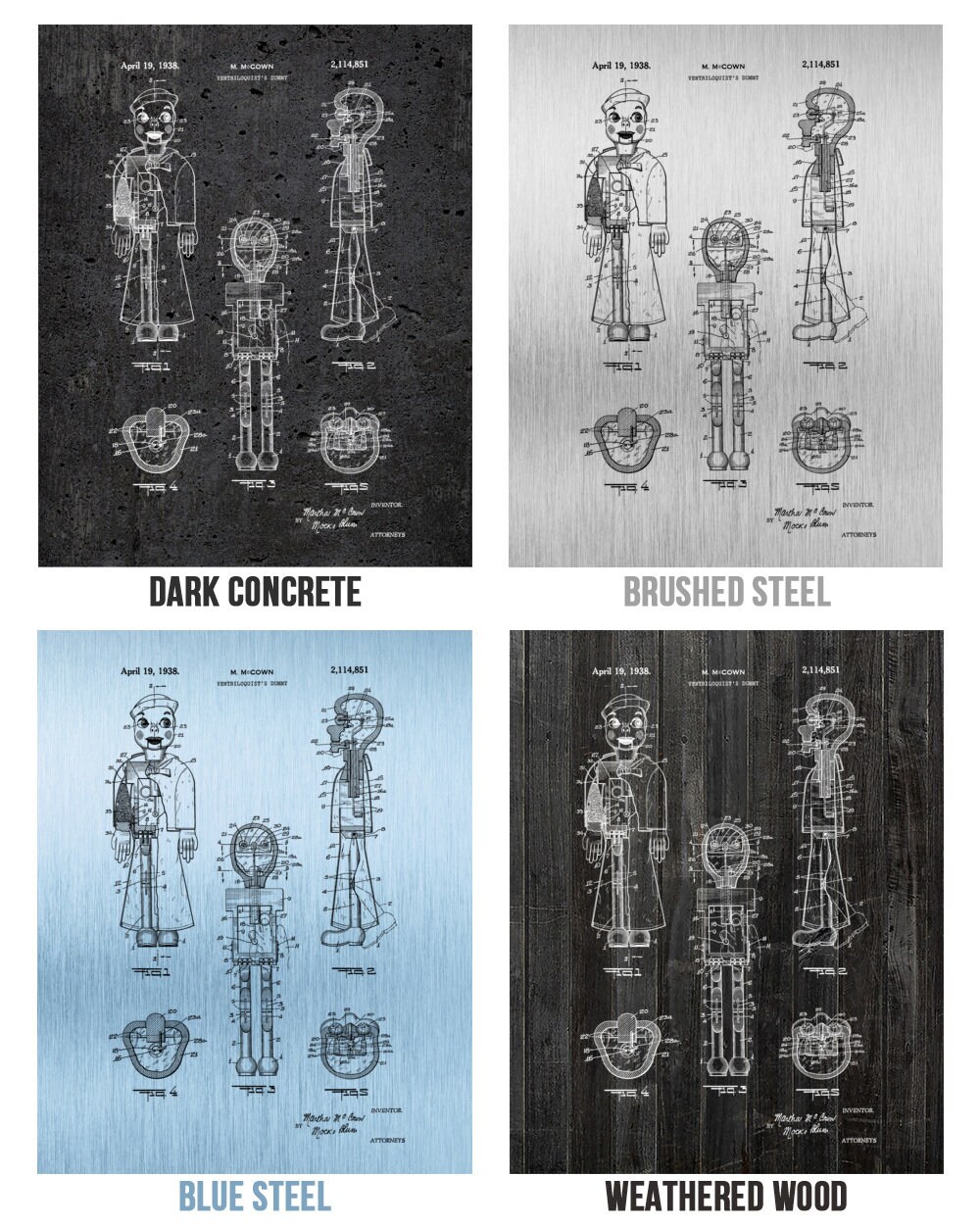 Ventriloquist Dummy Poster Print Ventriloquism Gifts Puppet | Etsy