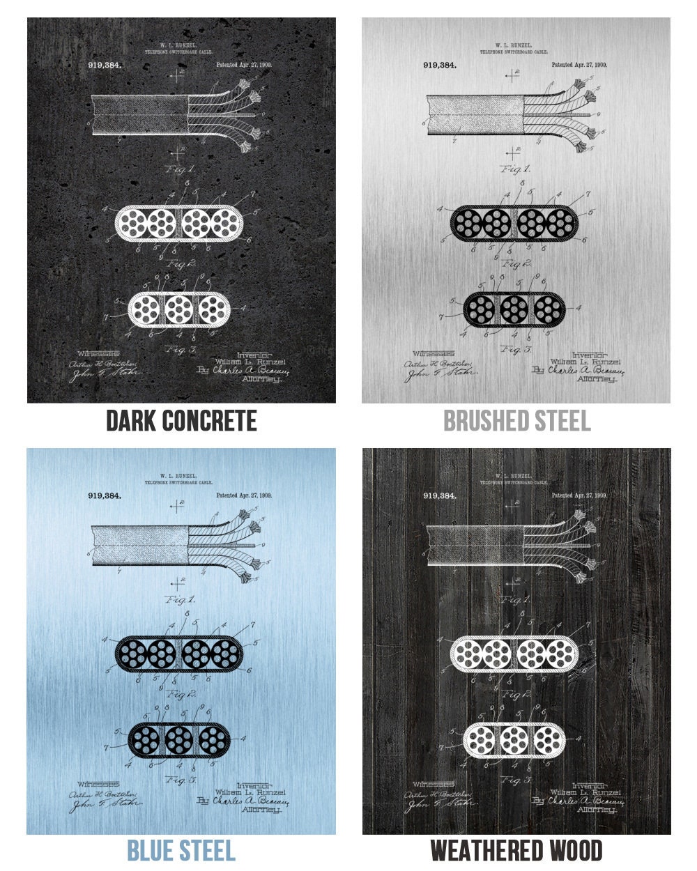 Telephone Switchboard Cable Poster Print Telecom Wall Art | Etsy