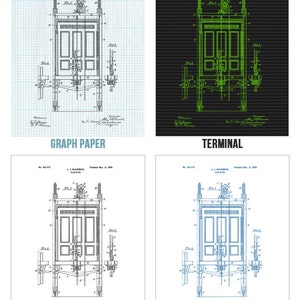Framed Elevator Wall Art Print, Industrial Art, Architect Gift ...