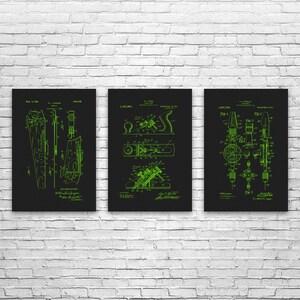 Woodworking Workshop Posters Set of 3, Craftsman, Handyman Gift, Shop ...