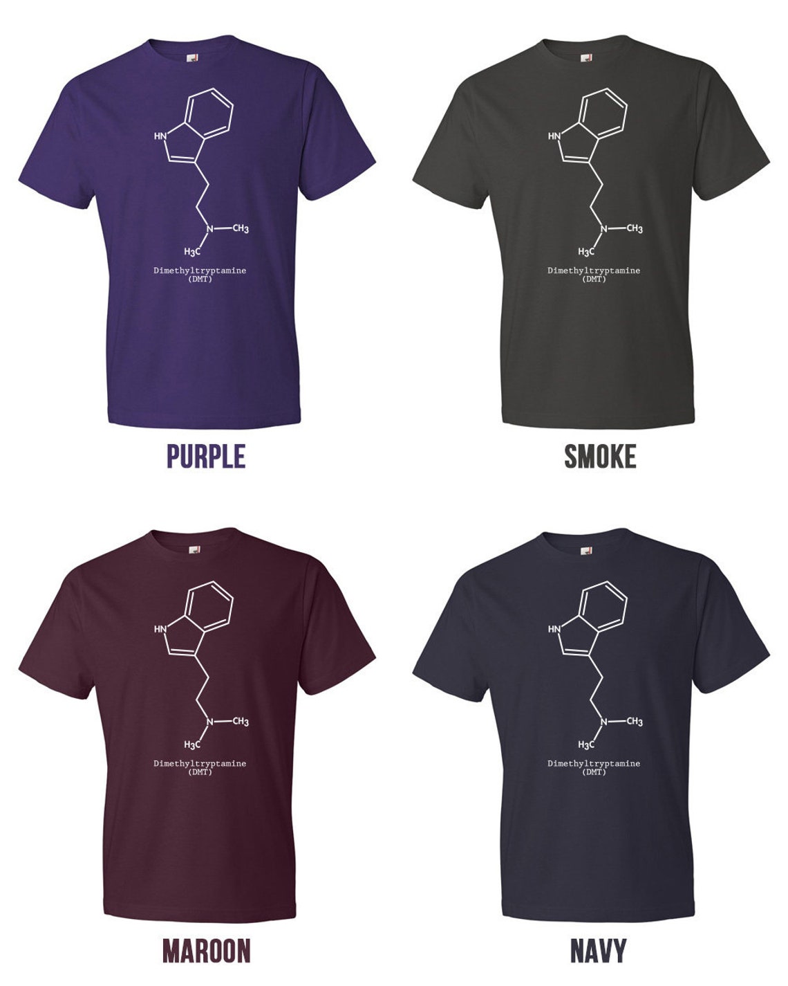 DMT Molecule Shirt DMT T Shirt Hippie Gift Stoner Gift - Etsy