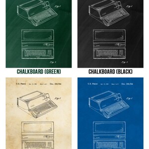 Retro Computer Posters Set of 3 Technician Gift Computer - Etsy