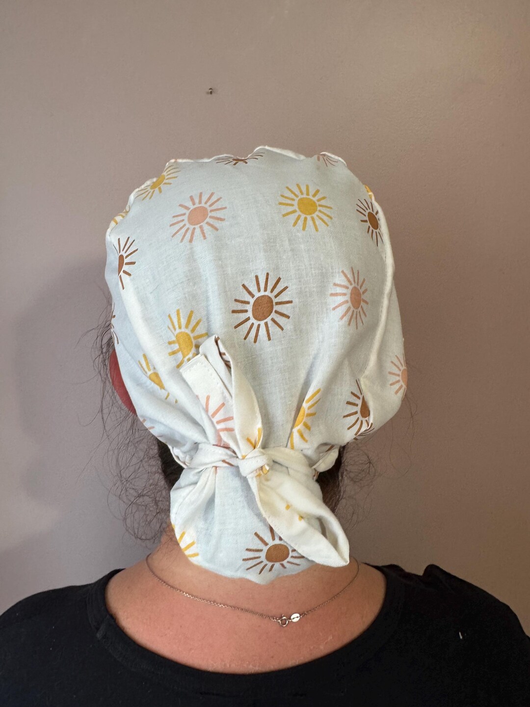 Boho Sunshine Scrub Cap for Women - Etsy