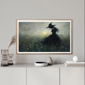 Halloween Wall Art "the Witching Meadows" Halloween Download, Printable ...
