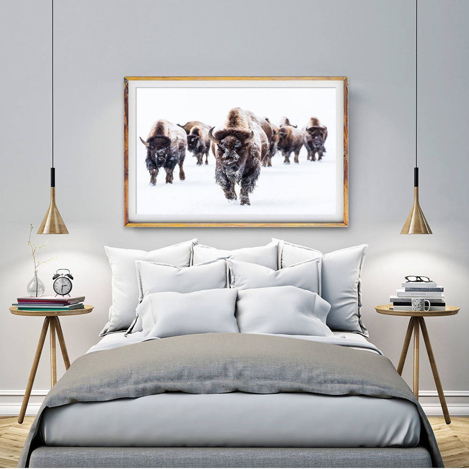 Buffalo Photography, Prints, Buffalo Print, Bison, Wall Decor, American ...