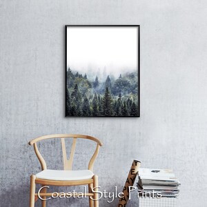 Forest Print, Wall Decor,printable Art,landscape Print,wall Art,forest ...