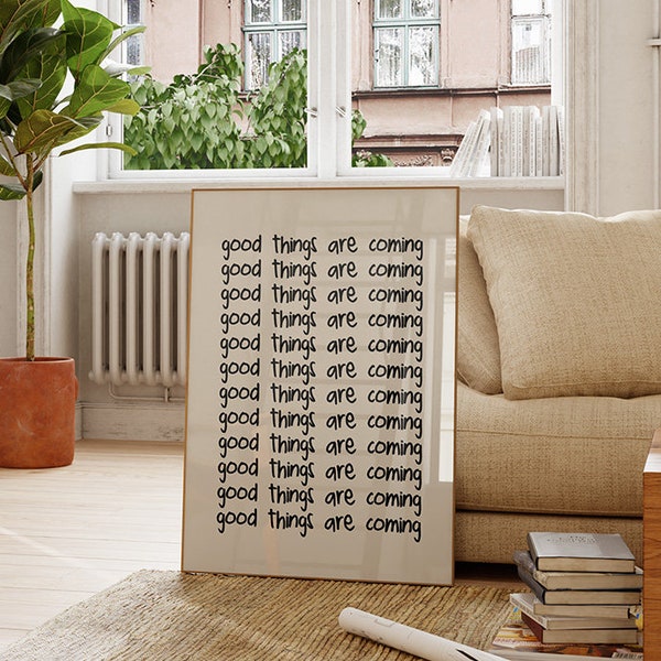 Good Things Are Coming - Etsy