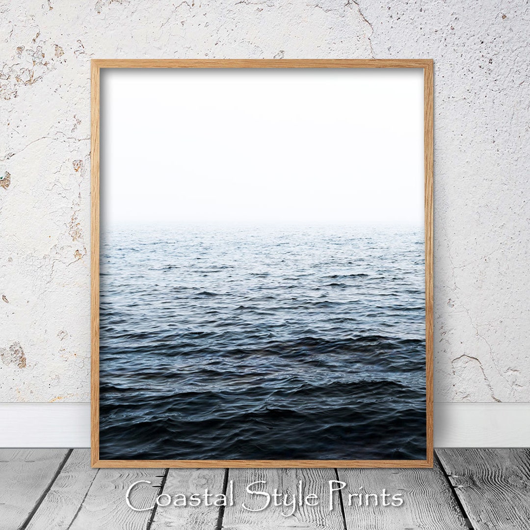 Ocean Print, Wall Decor, Printable Poster, Ocean Wall Art,ocean Waves ...