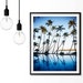 Palm Trees Print, Tropical Print, Ocean Print, Palm Print, Coastal Art ...