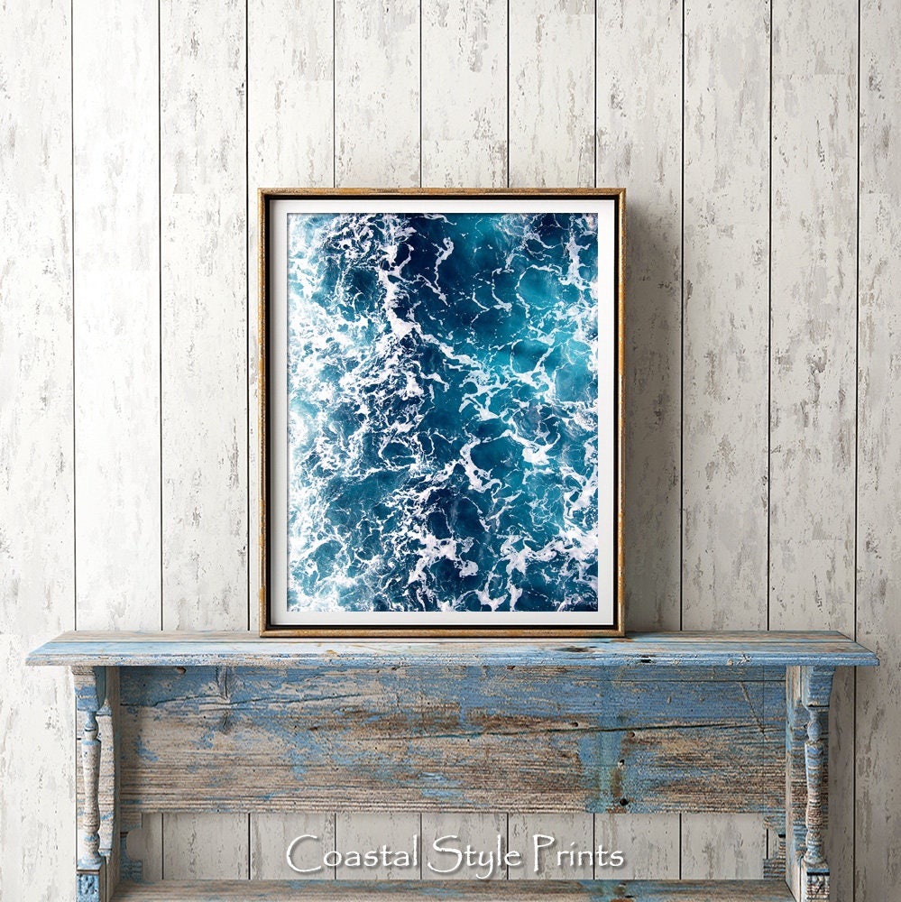 Ocean Waves Sea Print Ocean Art Print Digital Print Ocean - Etsy