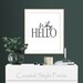 Why Hello Print Printable Typography Why Hello Quote - Etsy