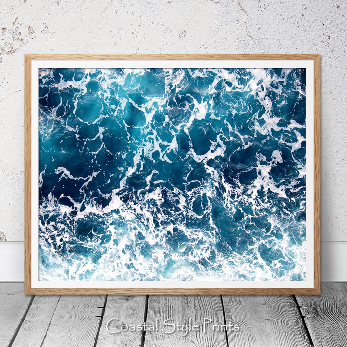 Ocean Waves Sea Print Ocean Art Print Digital Print Ocean - Etsy