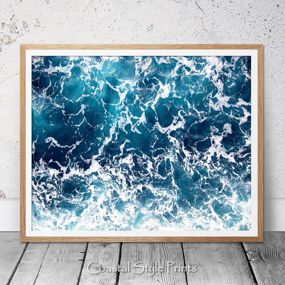 Ocean Waves Sea Print Ocean Art Print Digital Print Ocean - Etsy